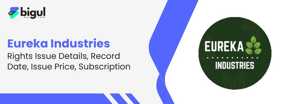 Eureka Industries Rights Issue Details, Record Date, Issue Price